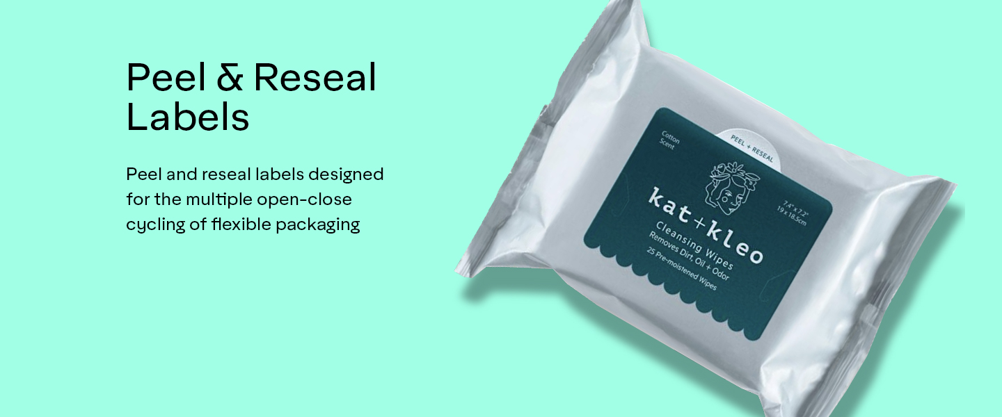 Peel and Reseal Labels + Reclosure Portfolio | Avery Dennison | LPM